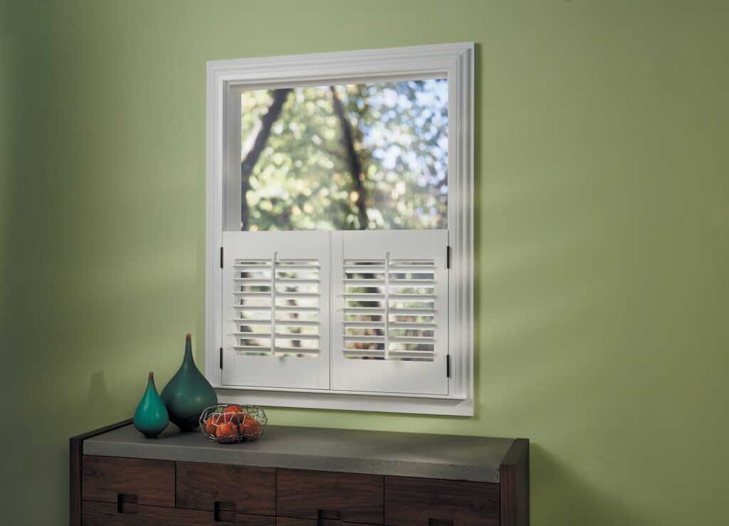 Heritance Hardwood Shutters hall cafe sill - AmeriZona Products